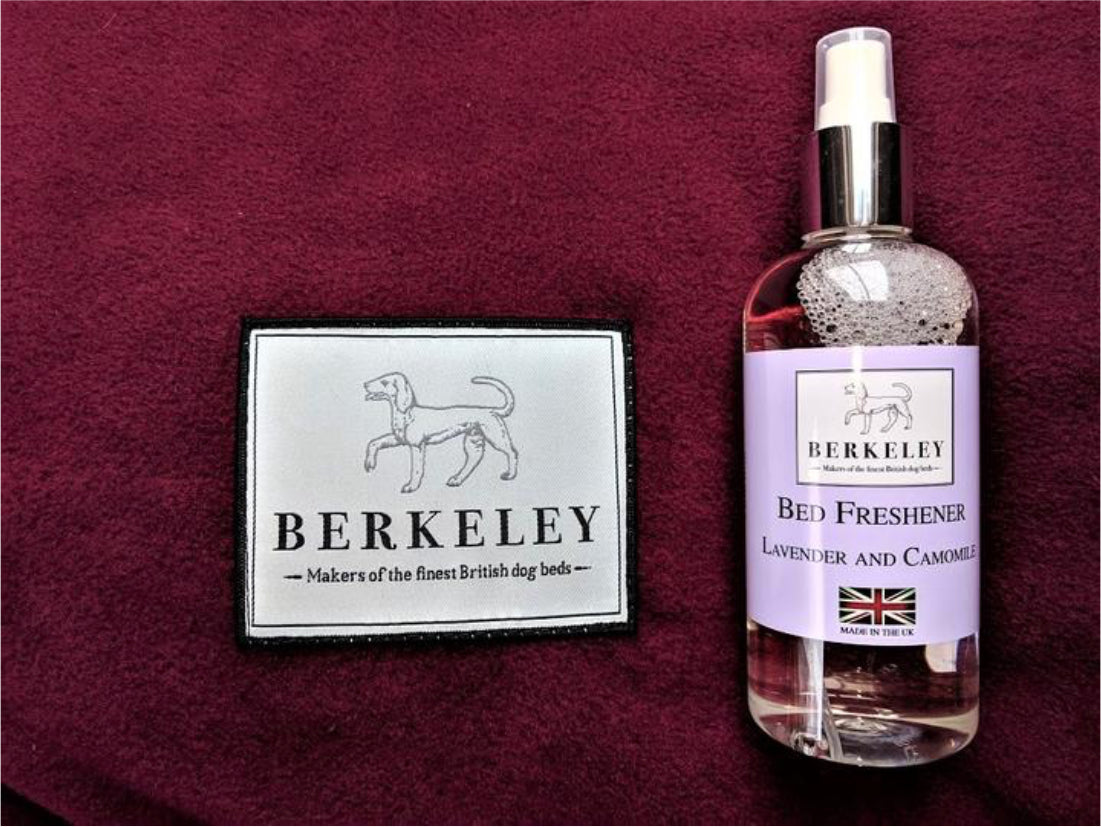 Dog Bed Freshener - Dog Deodoriser Spray by Berkeley UK